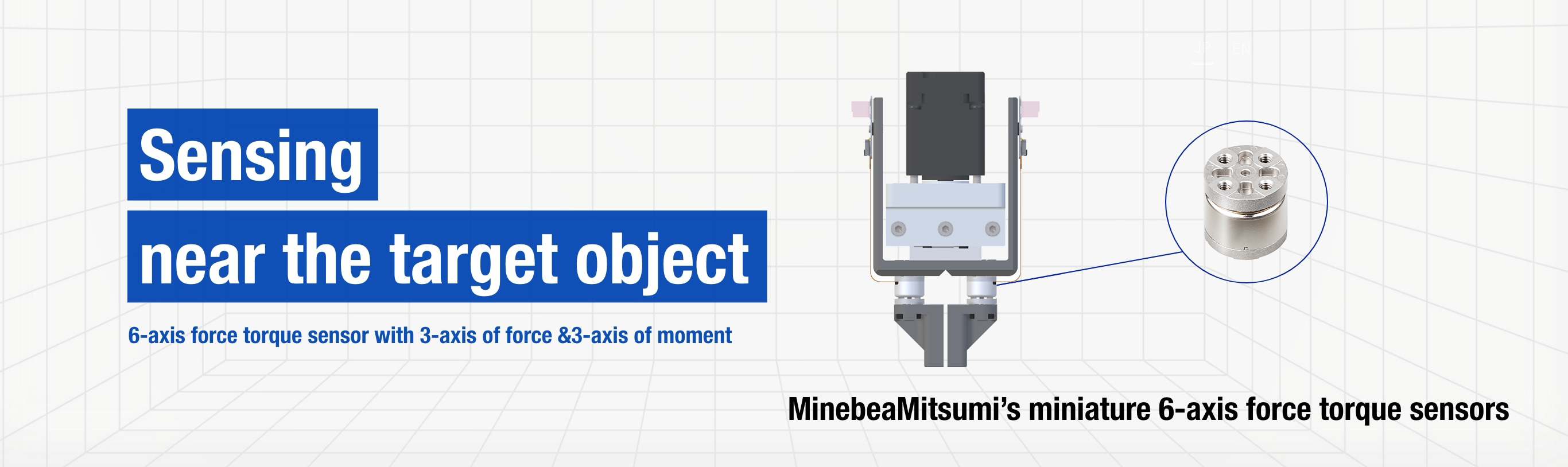 Miniature 6-axis force torque sensor | MinebeaMitsumi Inc.
