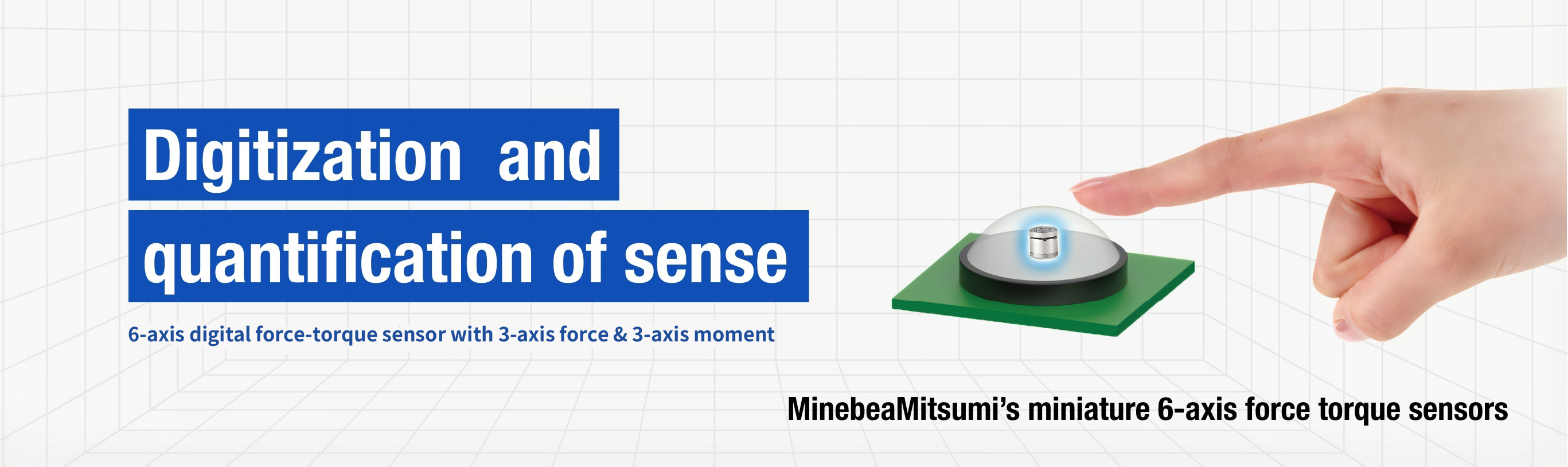 Miniature 6-axis force torque sensor | MinebeaMitsumi Inc.